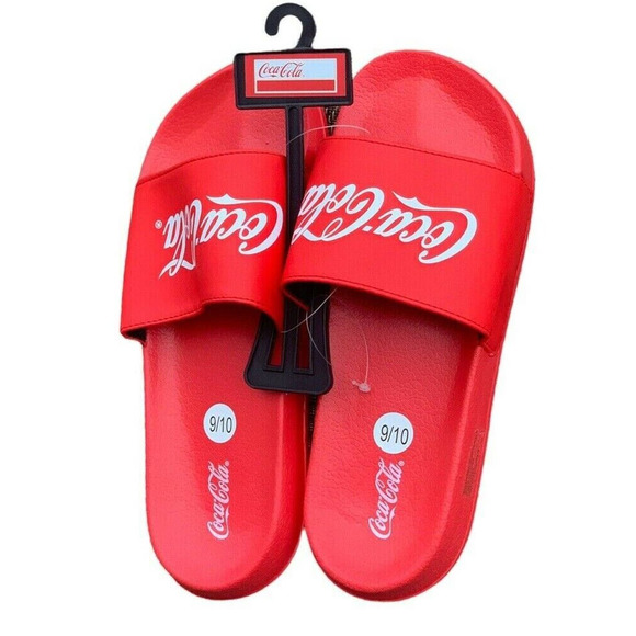 Coca Cola | Shoes | Coca Cola Mens Slides Sandals For ...